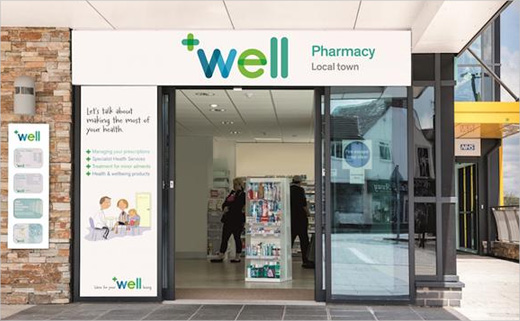 Co-operative Pharmacy Rebrands as 'Well' - Logo-Designer.co