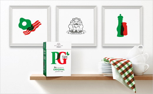 PG Tips Gets New Logo and Packaging Design - Logo-Designer.co