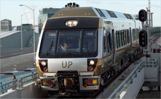 Winkreative Brands 'UP Express' Rail Service - Logo-Designer.co