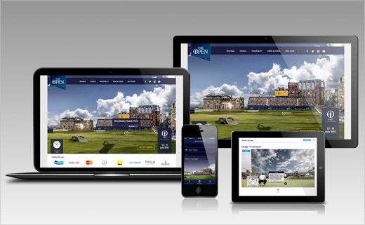 Designwerk Rebrands The Open - Logo Designer