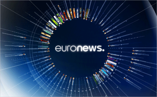 Lambie-Nairn Rebrands News Channel Euronews - Logo-Designer.co