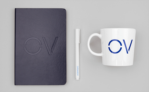 Pentagram Creates ‘Utilitarian’ Identity for OpenView - Logo Designer