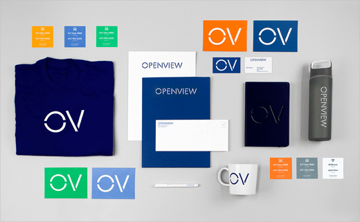 Pentagram Creates ‘Utilitarian’ Identity for OpenView - Logo Designer
