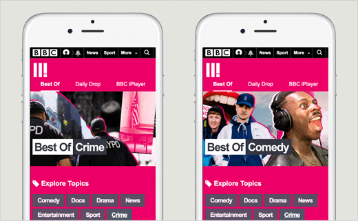 BBC Three Gets Brand Refresh by Studio Output - Logo Designer