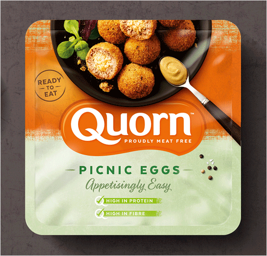 Quorn Gets Logo and Packaging Refresh by Bulletproof - Logo-Designer.co