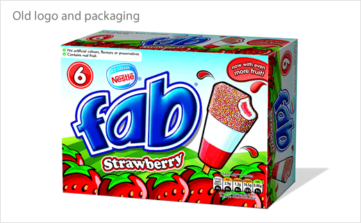 FAB Ice Lolly Gets New Logo and Packaging by Springetts - Logo Designer
