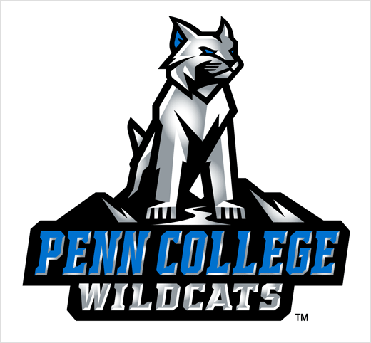 Penn College Reveals New Wildcat Athletics Logo - Logo-Designer.co