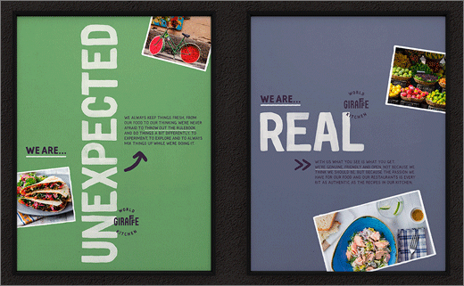 Ragged Edge Rebrands Giraffe Restaurant Chain - Logo Designer