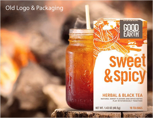 Good Earth Tea Reveals New Logo and Packaging - Gutentype
