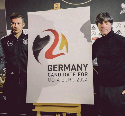 Germany EURO 2024 Bid Logo Revealed - Logo Designer - Logo Designer