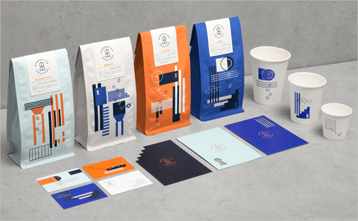 'Redemption Roasters' Coffee Gets Branded by Here Design - Logo-Designer.co