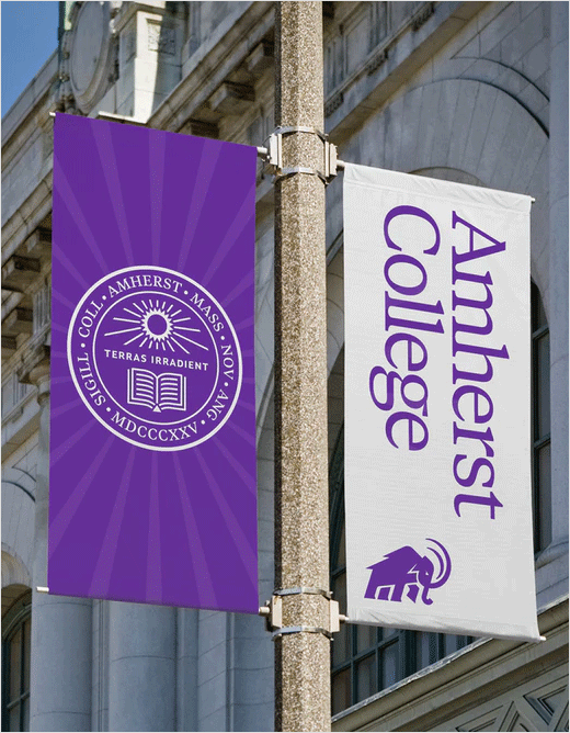 Pentagram Rebrands Massachusetts’ Historic Amherst College - Logo Designer