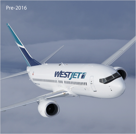 Canadian Airline WestJet Unveils New Logo and Livery Design - Logo Designer