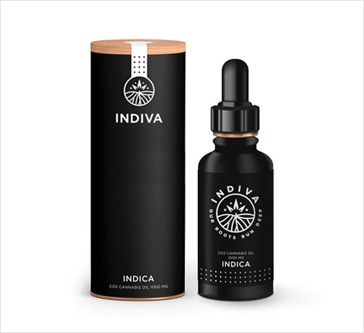 Cannabis Brand INDIVA Unveils New Logo and Packaging - Logo-Designer.co