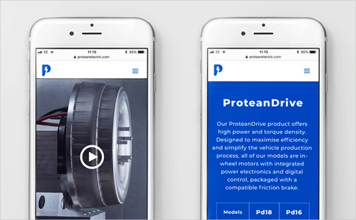 Carter Wong Rebrands Protean Electric - Logo Designer