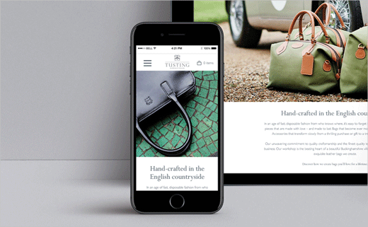 British Leather Brand Tusting Unveils New Logo and Identity - Logo Designer