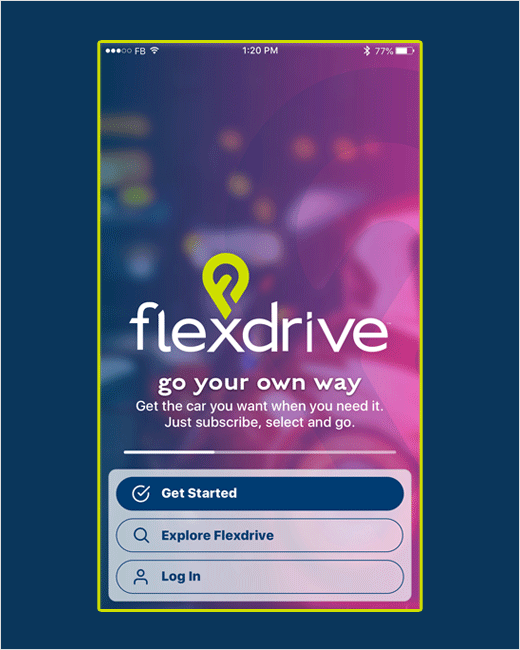 Flexdrive Car Subscription Service Reveals New Logo Design - Logo ...