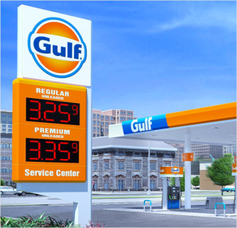 Gulf Oil Reveals New Logo and Retail Identity - Logo Designer
