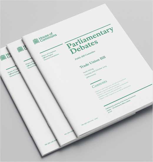 House of Commons Given New Visual Identity by SomeOne - Logo-Designer.co