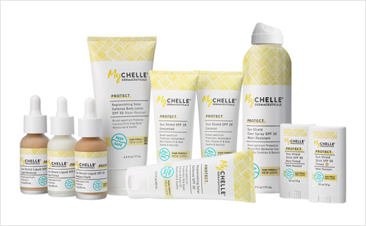 MyCHELLE Dermaceuticals Unveils New Logo and Packaging - Logo Designer