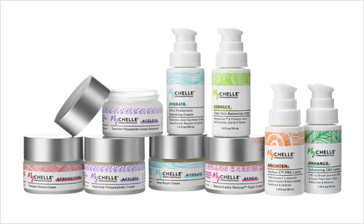 MyCHELLE Dermaceuticals Unveils New Logo and Packaging - Logo Designer