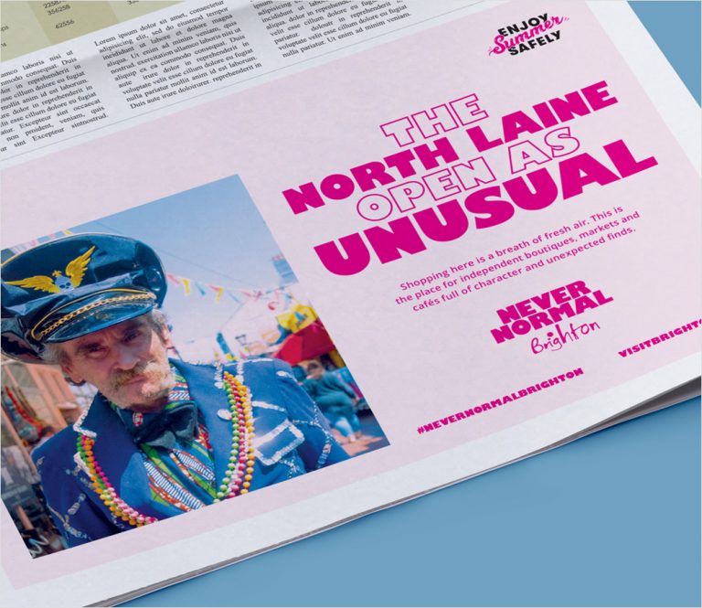 Designate Creates ‘Never Normal’ Campaign for Brighton - Logo Designer