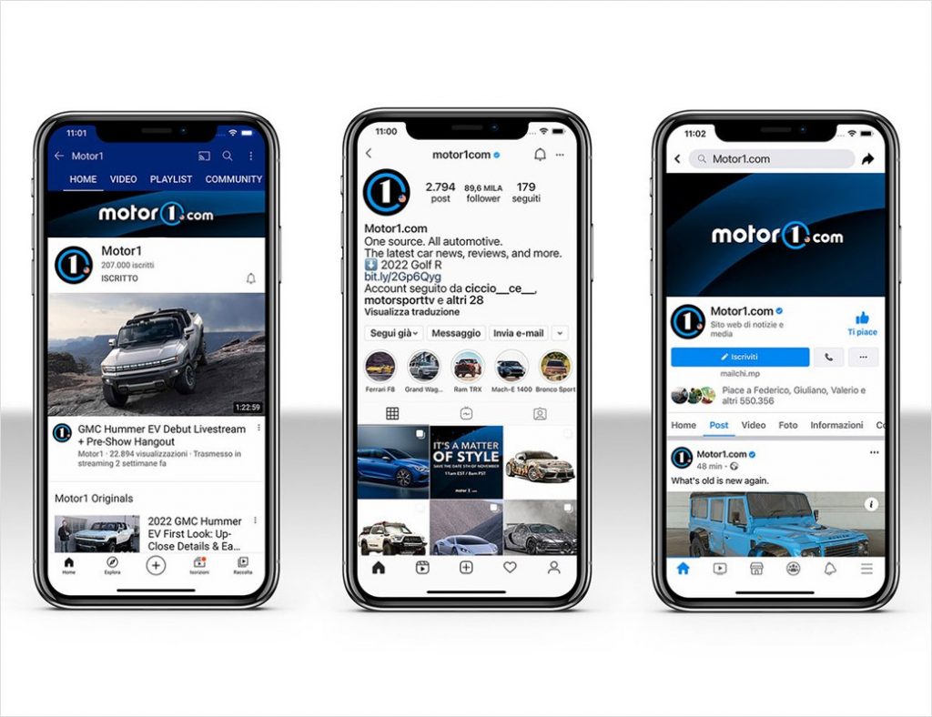 Motor1.com Unveils New Logo Designed by Pininfarina - Logo-Designer.co
