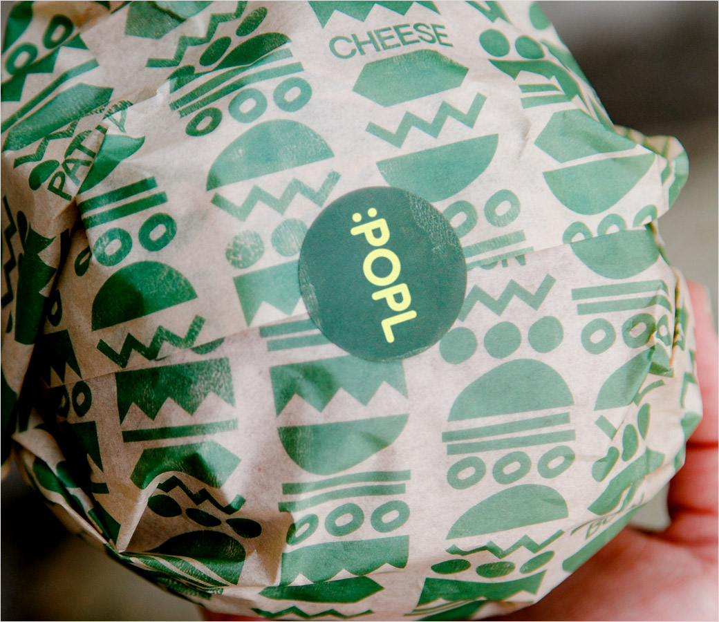 Gretel Creates Logo and Identity for New Burger Bar – 'POPL' - Logo ...