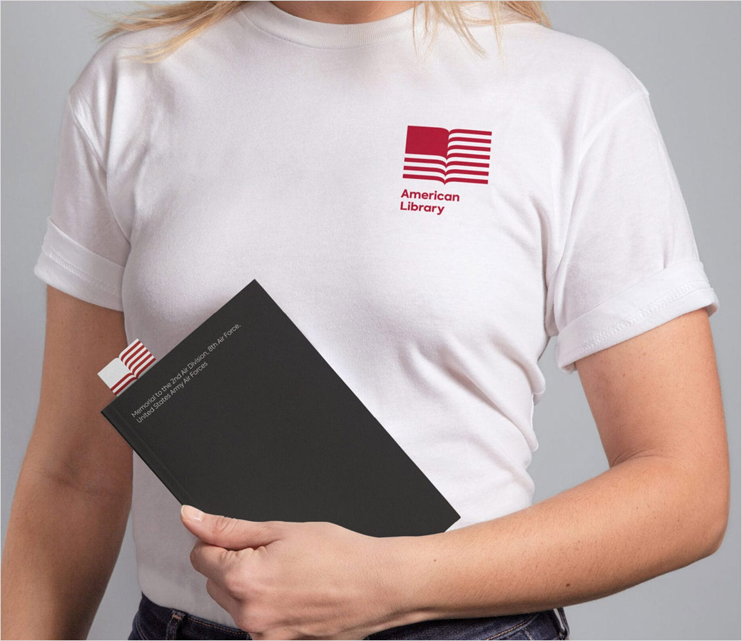 American Library Unveils New Logo and Branding by The Click - Logo ...