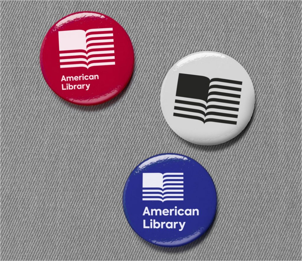 American Library Unveils New Logo and Branding by The Click - Logo ...