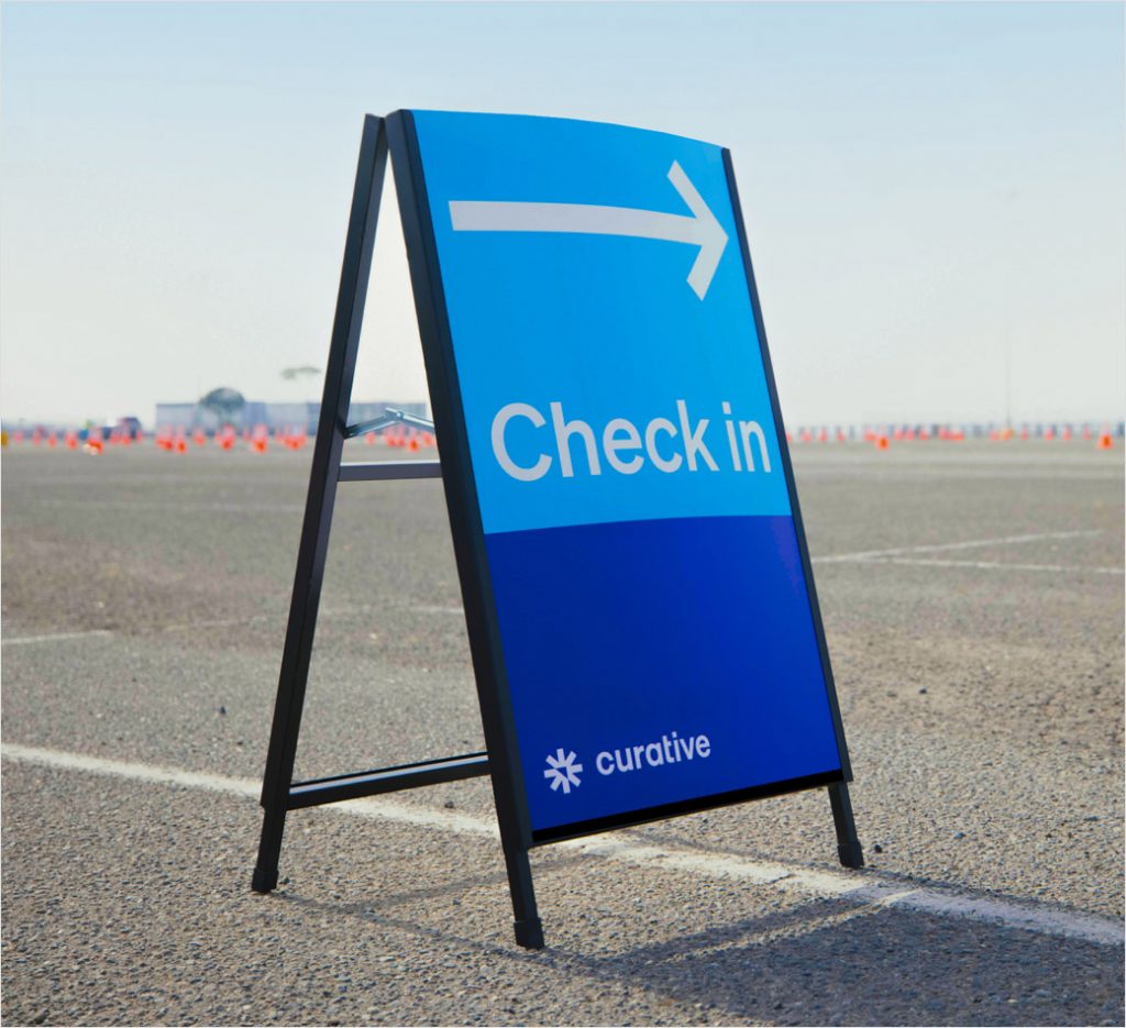 COVID-19 Startup Curative Gets New Logo and Identity by Landscape ...