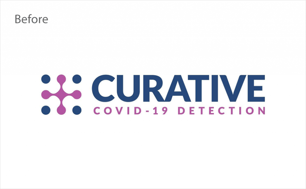 COVID-19 Startup Curative Gets New Logo and Identity by Landscape ...