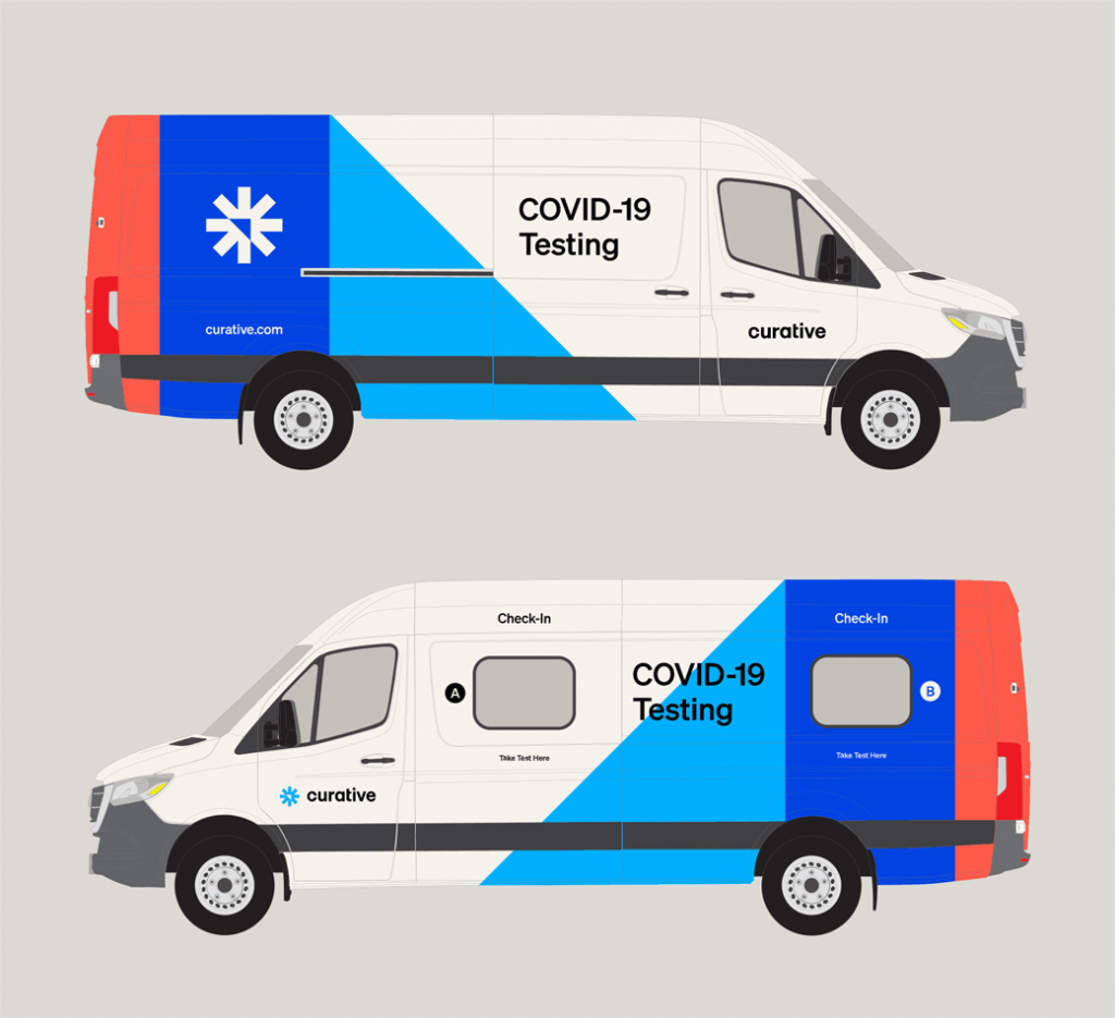 COVID-19 Startup Curative Gets New Logo and Identity by Landscape ...