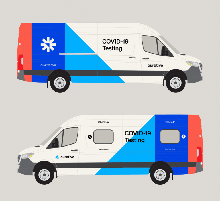 COVID-19 Startup Curative Gets New Logo and Identity by Landscape ...