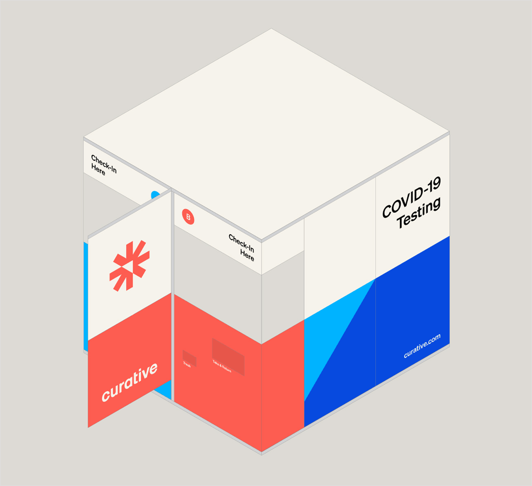 COVID-19 Startup Curative Gets New Logo and Identity by Landscape ...