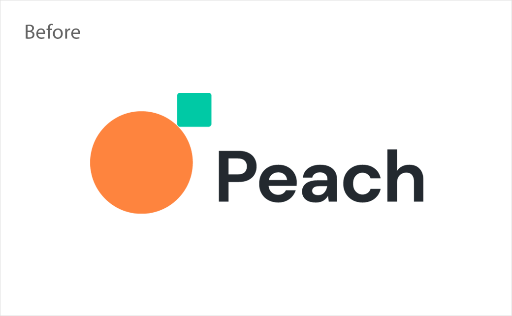 SaaS Platform Peach Finance Reveals New Logo Design - Logo Designer